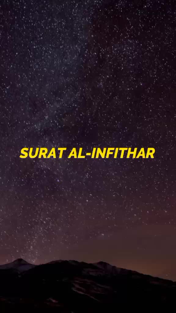 Surah Al Infithar | Sahabat Quran (@sahabatquranofficial)