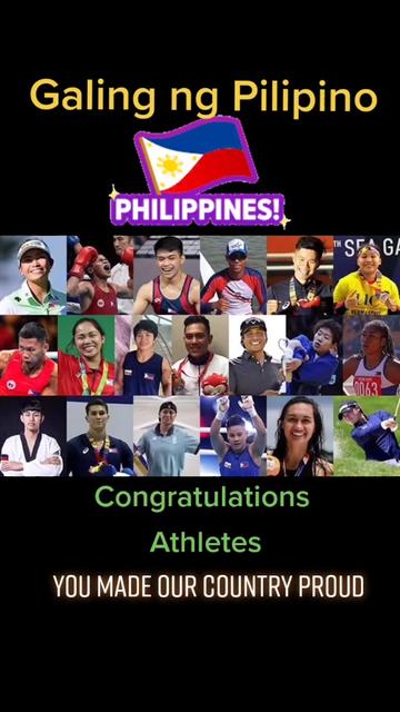 Congratulations Filipino Athletes | TeachSIR_Mikhael (@mathematicaphile)
