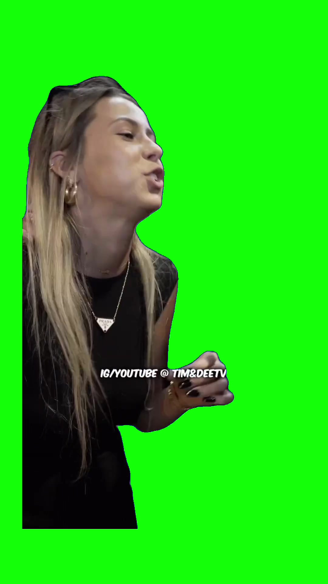 Hawk tuah girl original green screen | Green Screen Meme ...