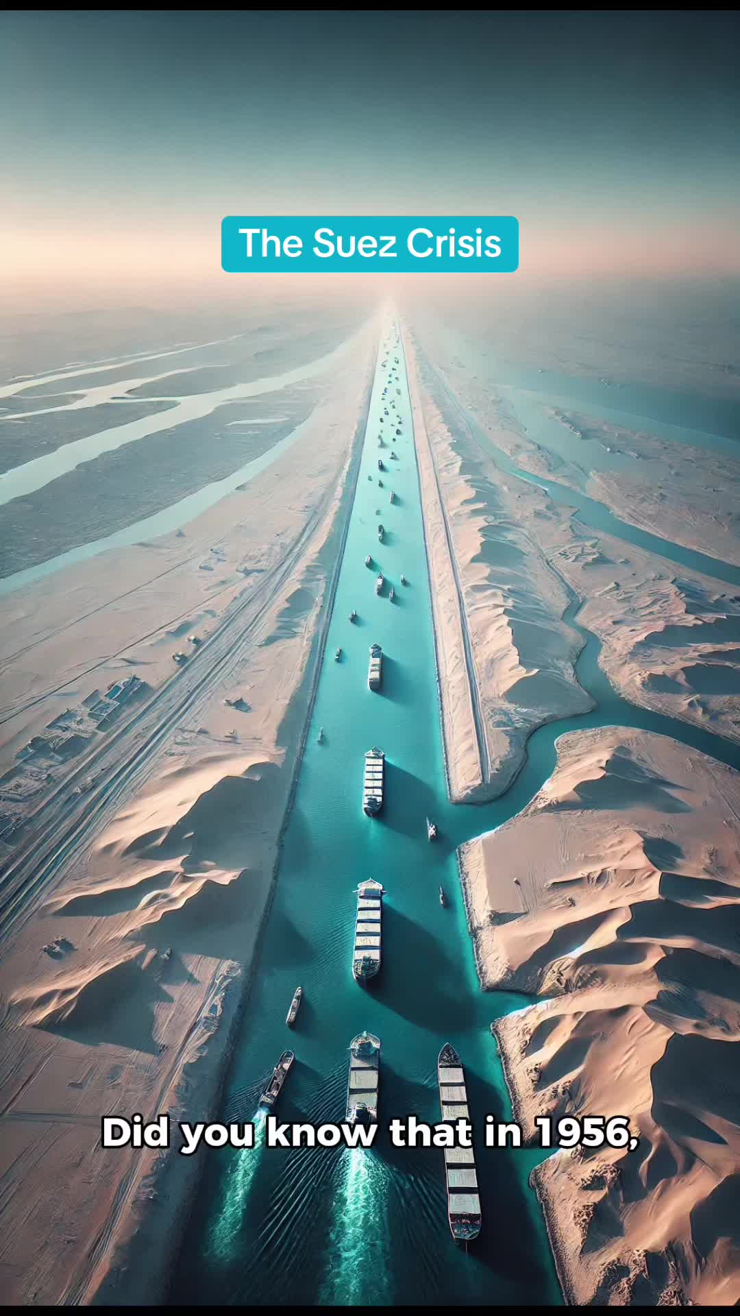 The 1956 Suez Crisis was a pivotal | World History (@history_global_)