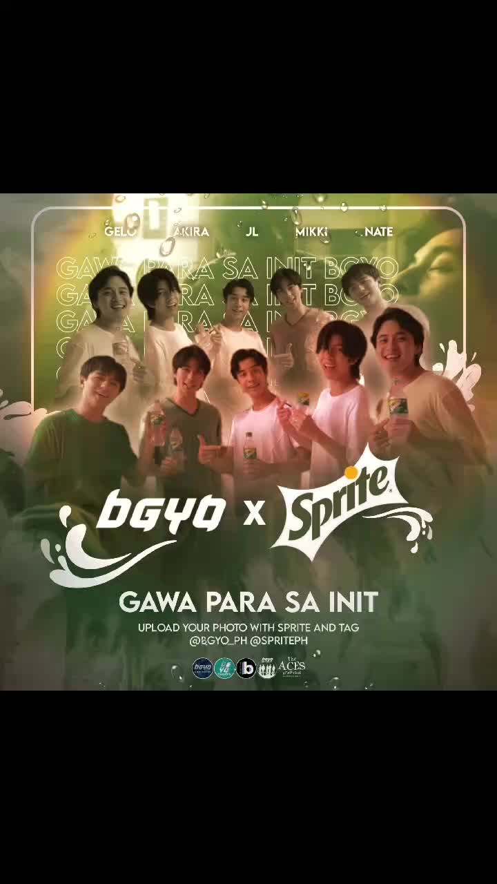 BGYO × Sprite 😭💚 Mukhang mapapabili ako | Awtstetic (@awtstetics)