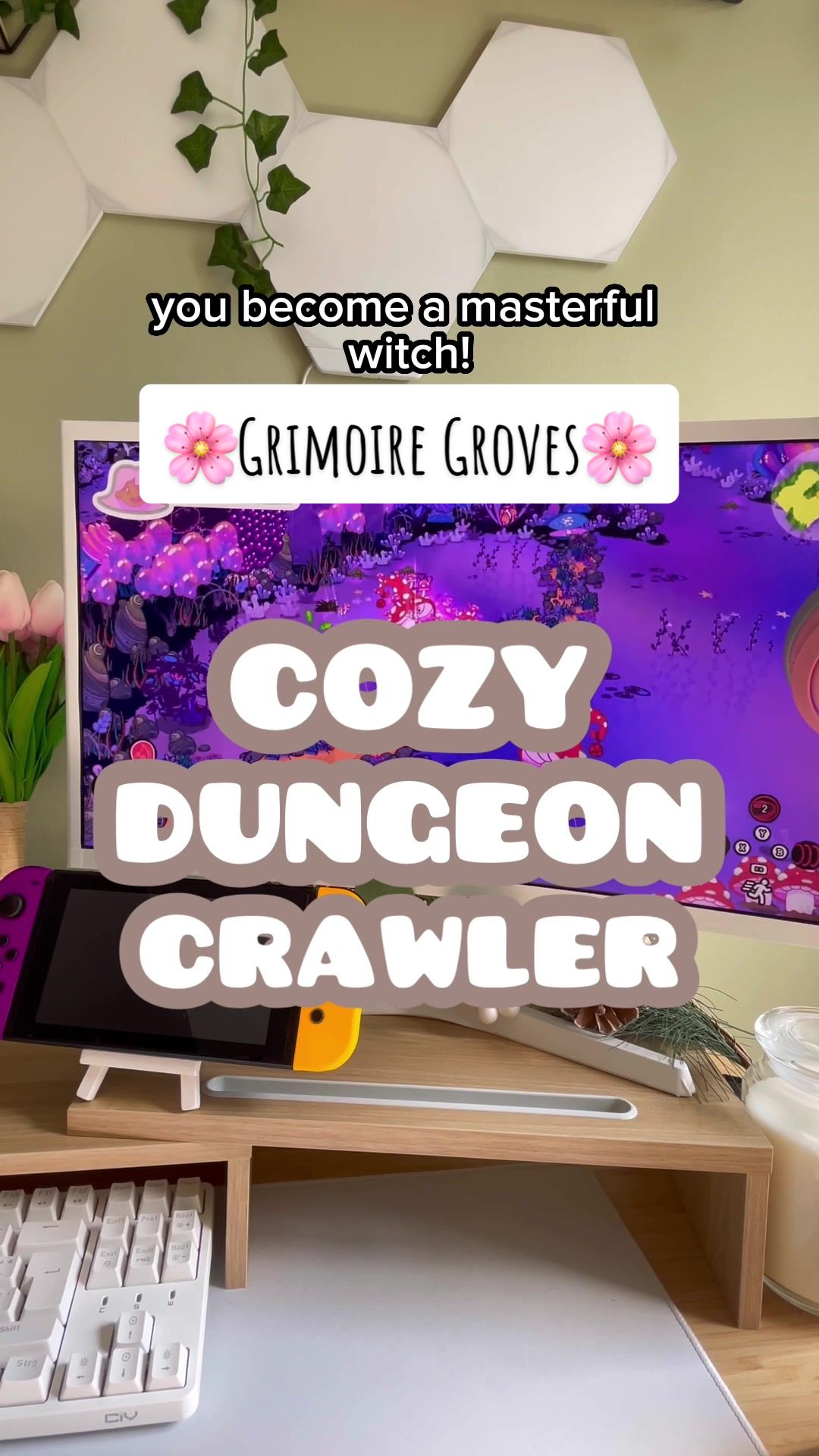 Grimoire Groves is a cozy rogue-lite | Reni | Cozy Games 🎮 (@cozyreni)