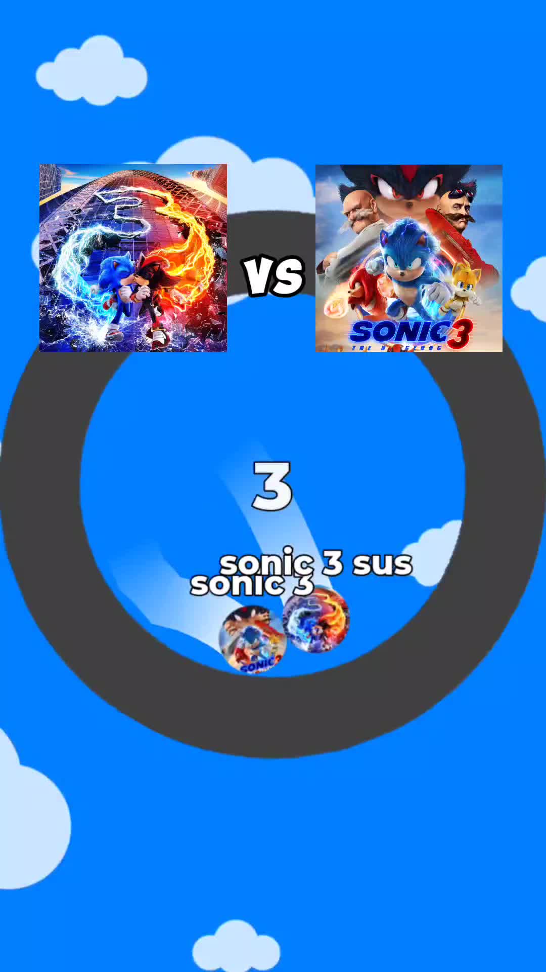 sonic 3 vs sus sonic 3 soundtrack | thetoonguyxd (@thetoonguyxd)