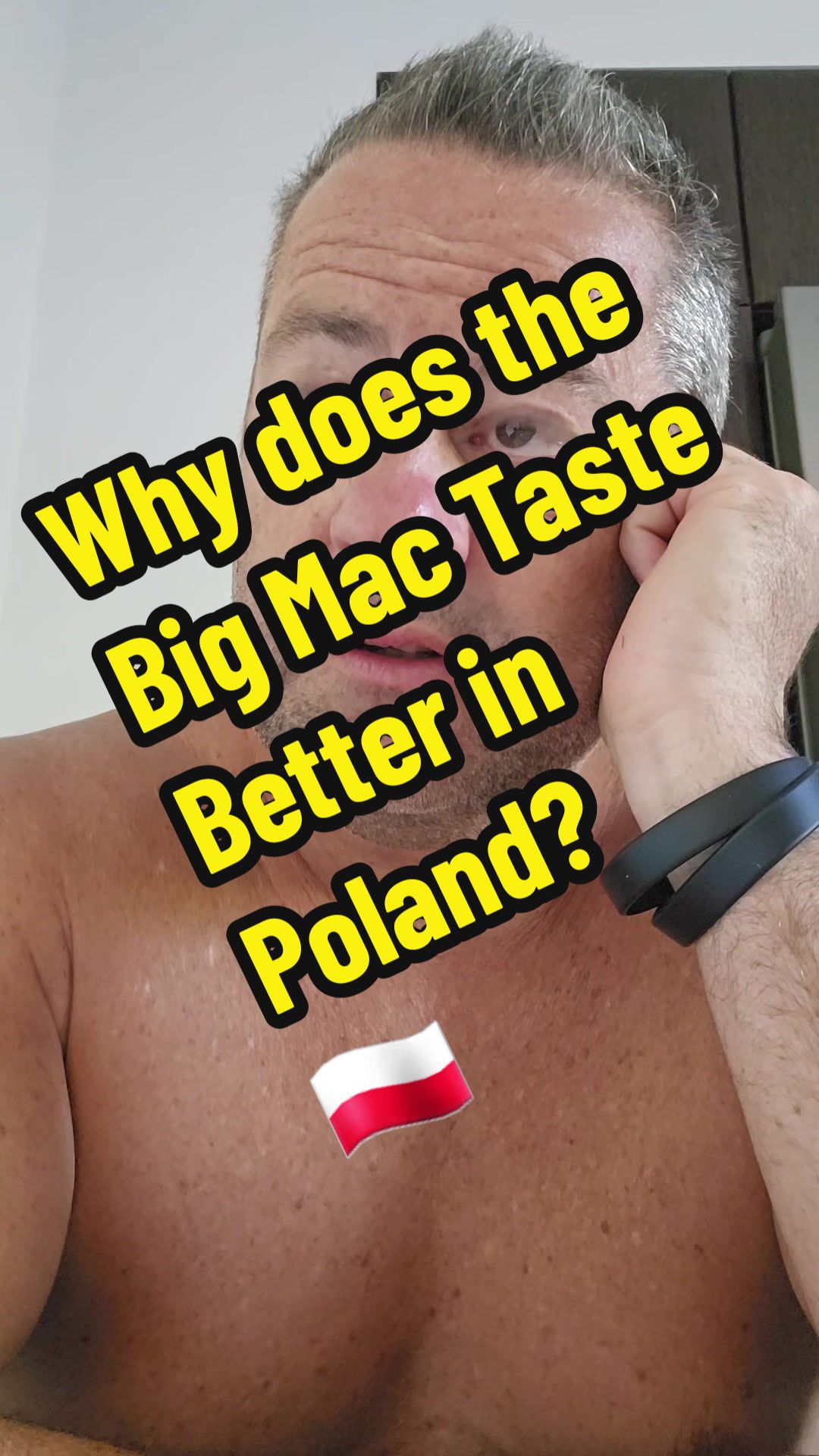 Why does the McDonalds Big Mac taste so | Lee learns Polish (@daily_polish)