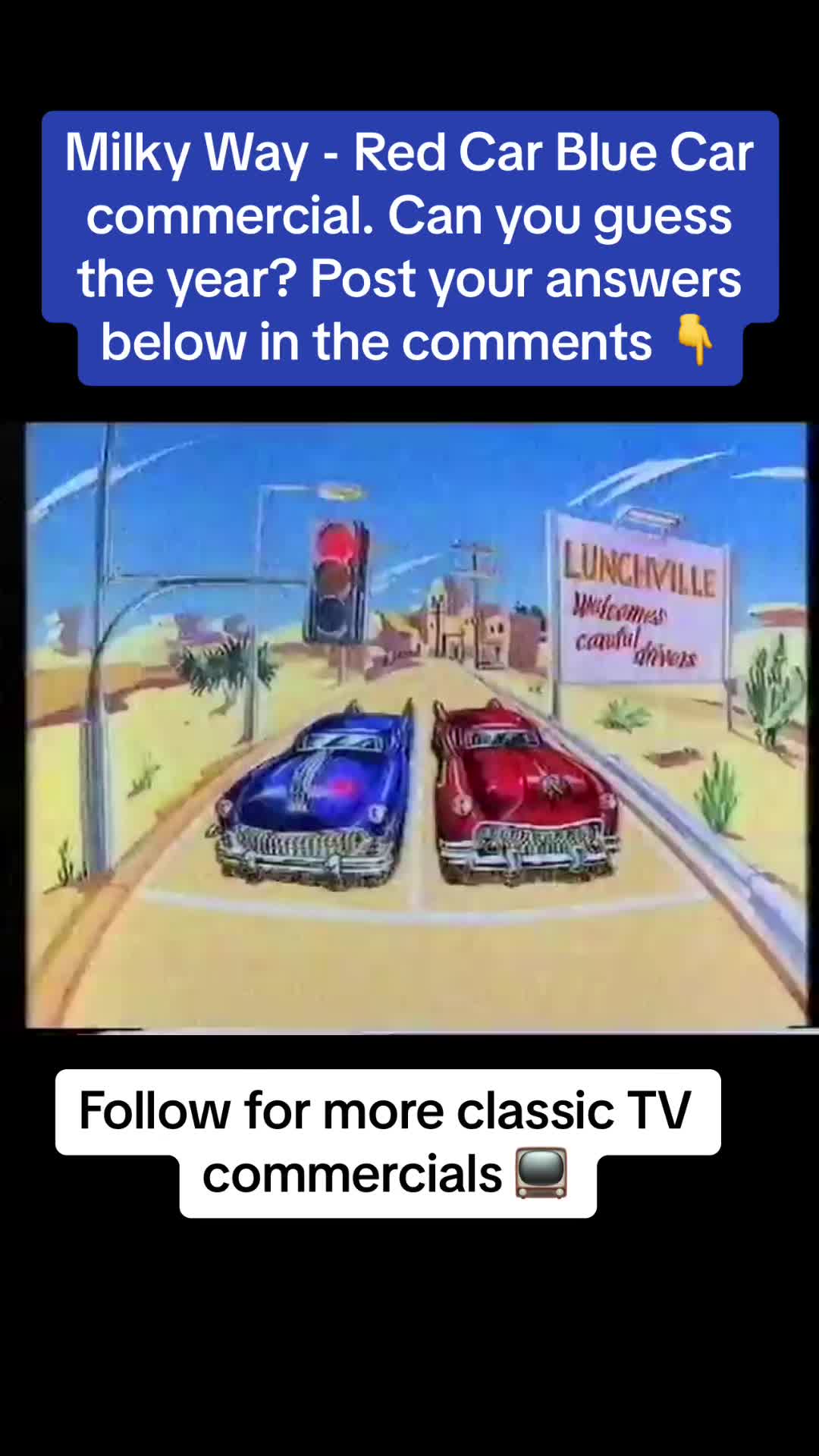 Milky Way - Red Car Blue Car | Best-TV-Commercials-Ever ...