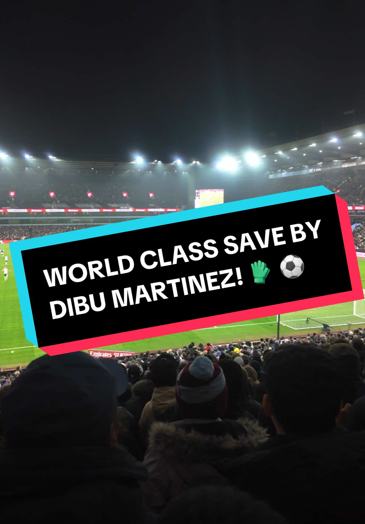 An outstanding save by Dibu Martinez to | Home Of The Villa (@home.of ...