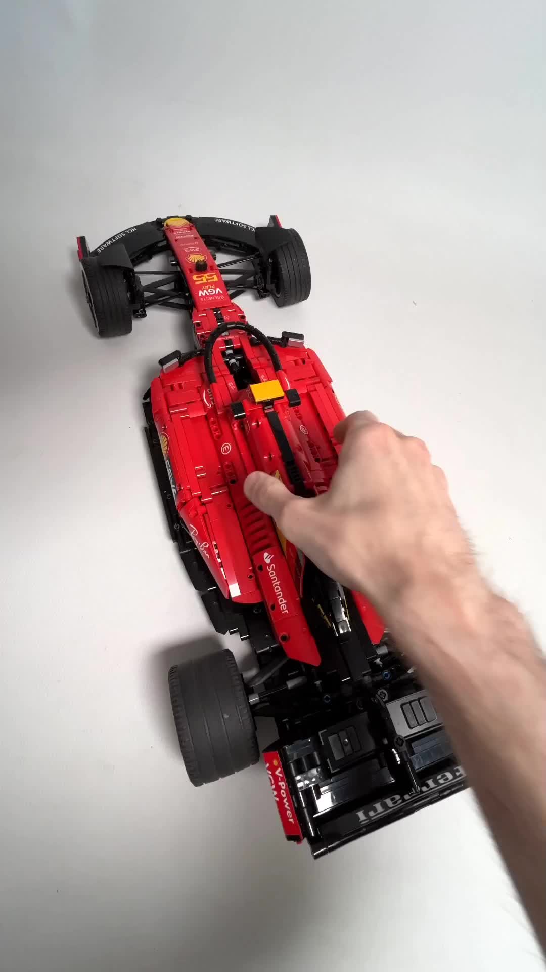 Ferrari SF23 Italian GP Livery 1:8 | Lukas RS Design (@lukasrsdesign)