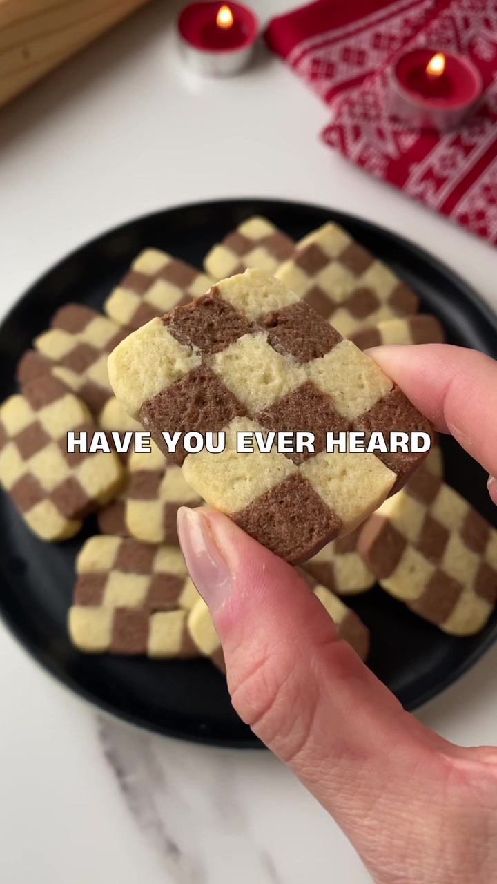 EASY CHESS COOKIES 🍪♟ Recipe below 👇 | kayoukitchen (@kayoukitchen)