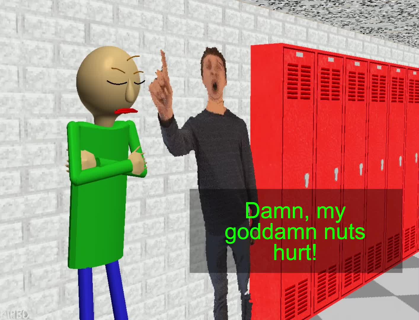 Baldi wasnt expecting to respond freaky | Kirb0 (@k1rb0__)