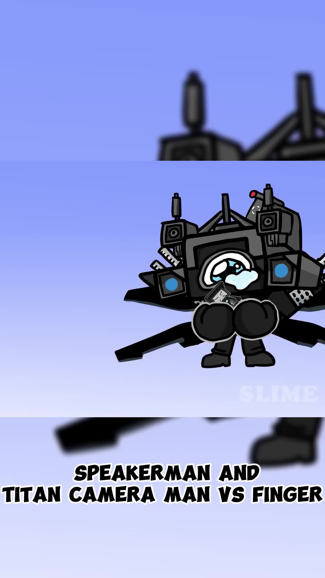 Anime Chibi Skibidi Toilet VS Finger | BI TRA TV (@bitr.tv)