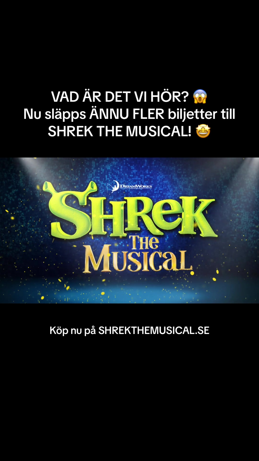 🦄 @shrekstockholm - SHREK THE MUSICAL - MAXIM - TikTok