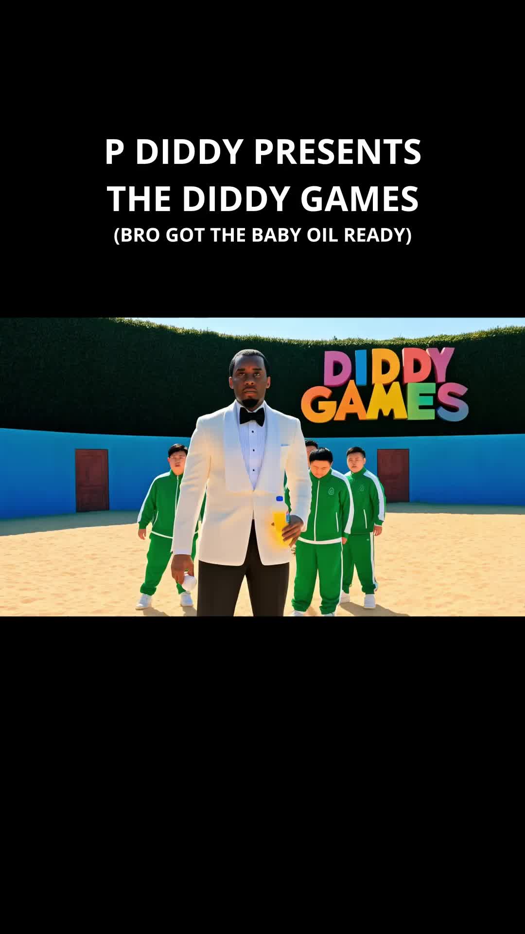 P DIDDY PRESENTS THE DIDDY GAMES SQUID | WhatTheHub (@whatthehubyt)