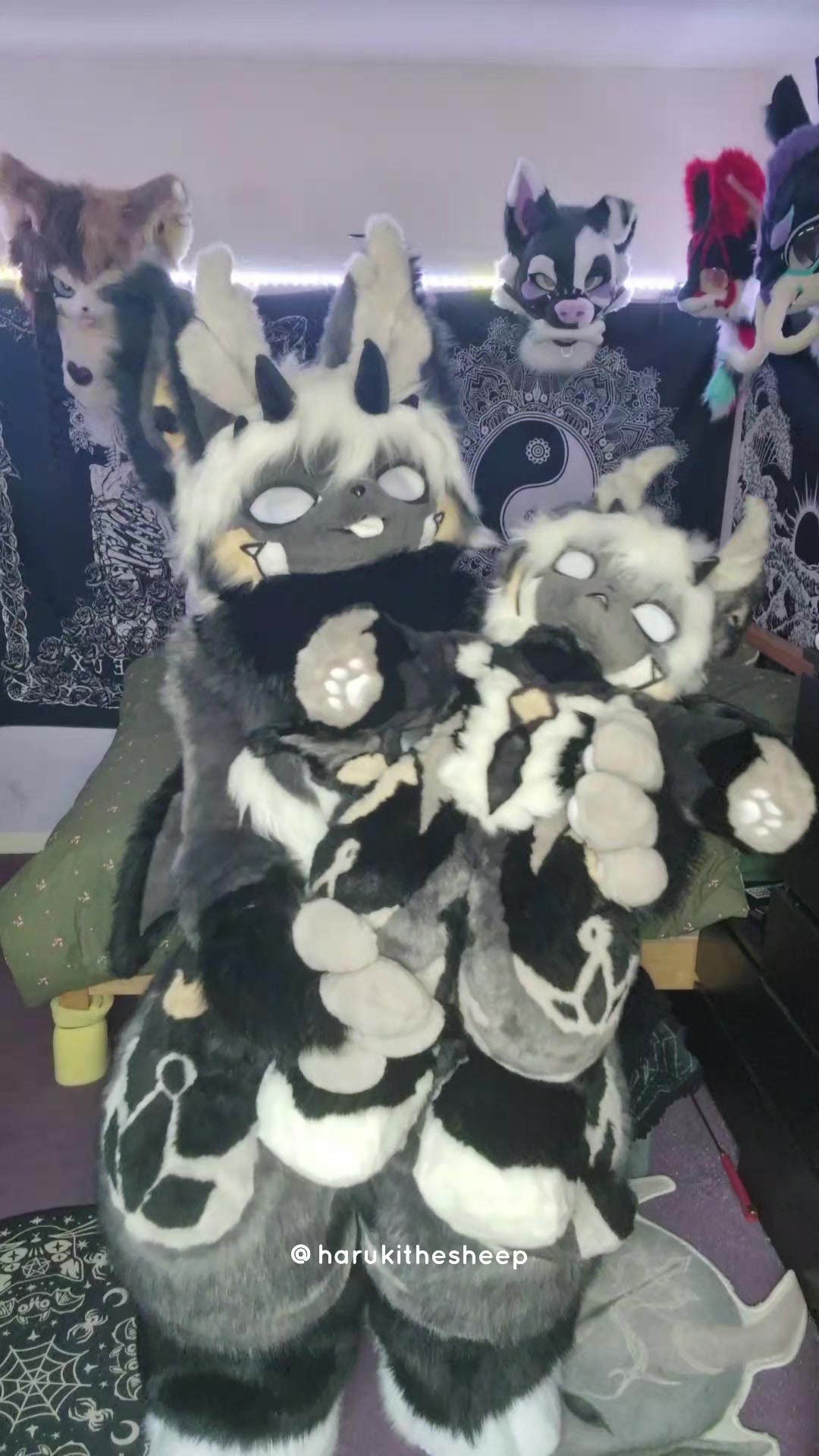 My son is here! Fursuit and meter tall | Bailey (@baileystarpup)