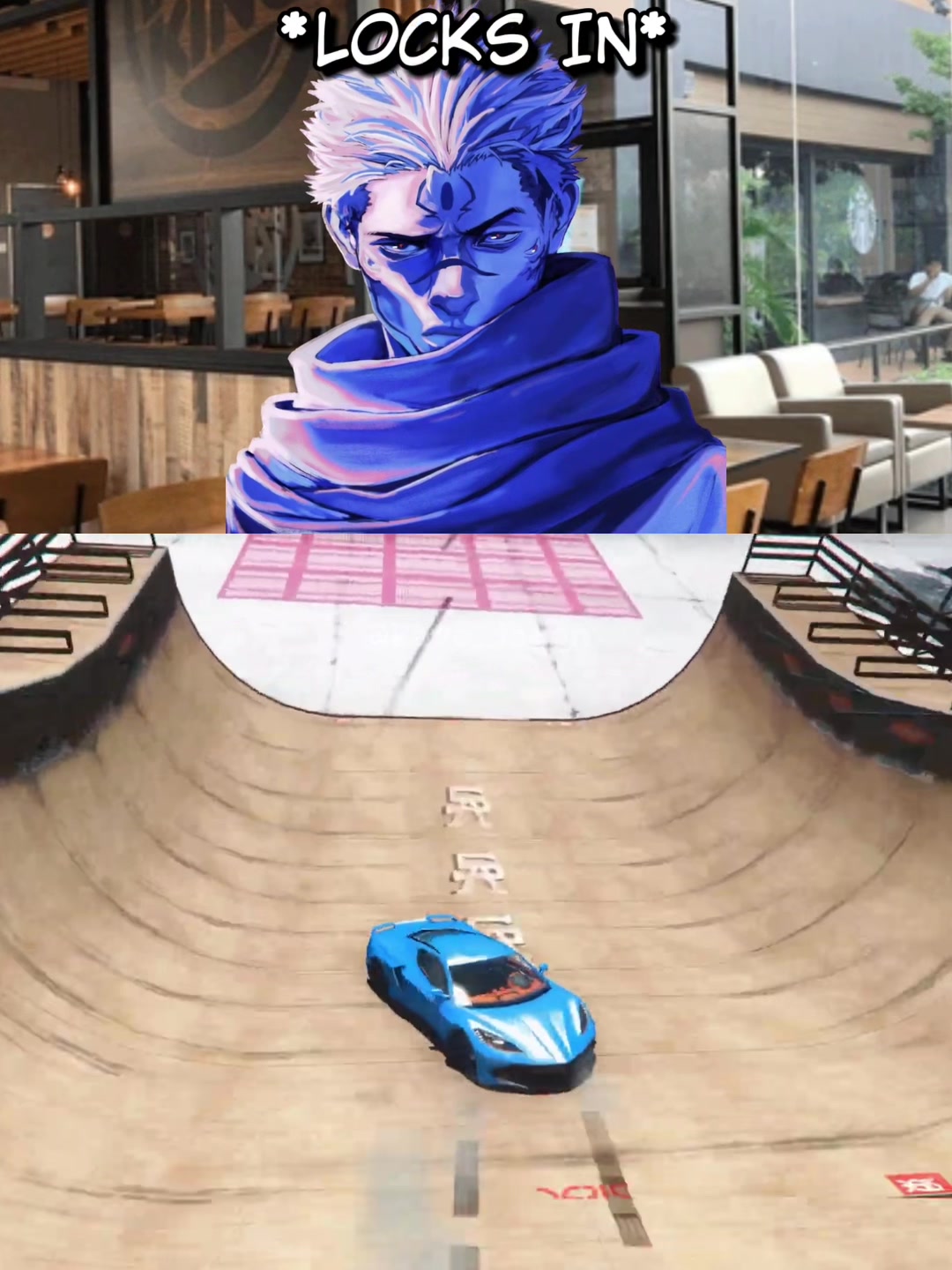 Gojo and Sukuna | Burger King Rizz | Kave Logan (@kave_logan)