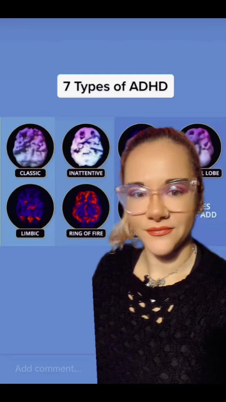 There are 7 types of ADHD as seen in | 🌈Laura:ND, Psychology&MH ...
