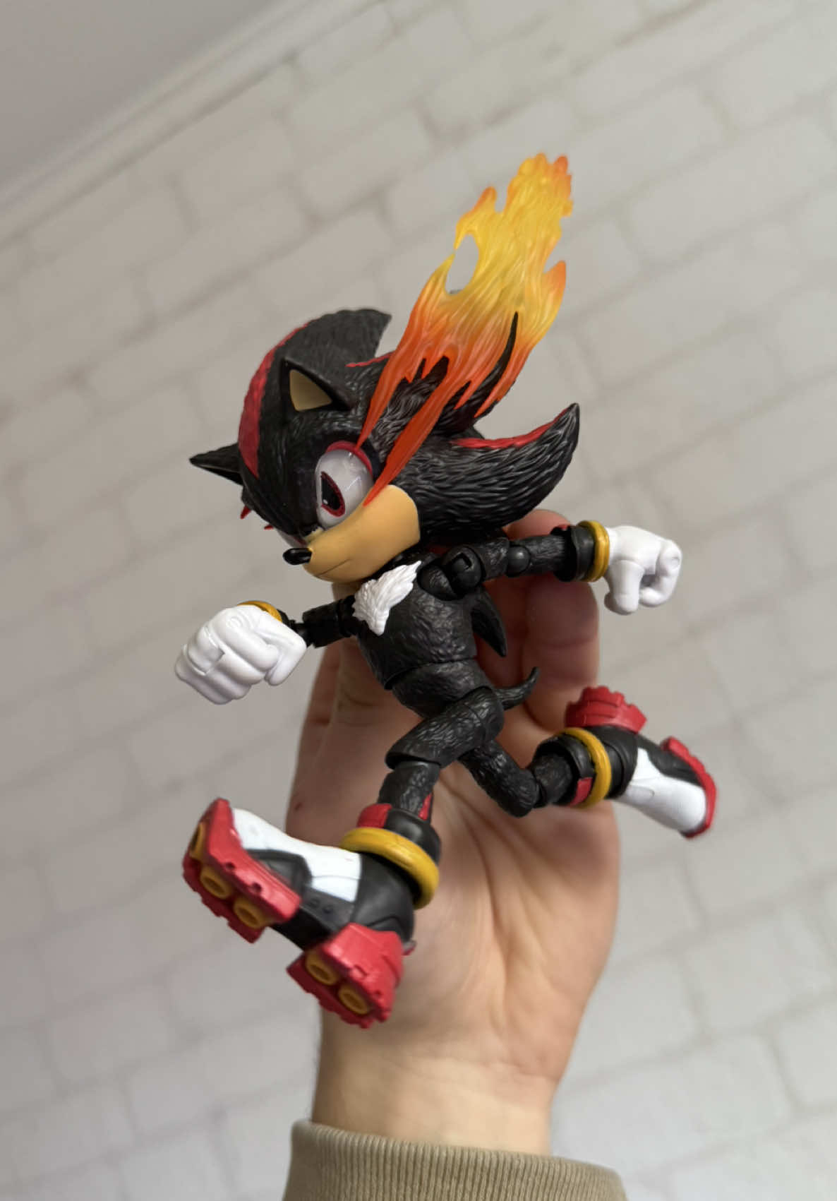 Posing Jakks Pacific Shadow The Hedghog | BrickAway🧱 (@brickaway)