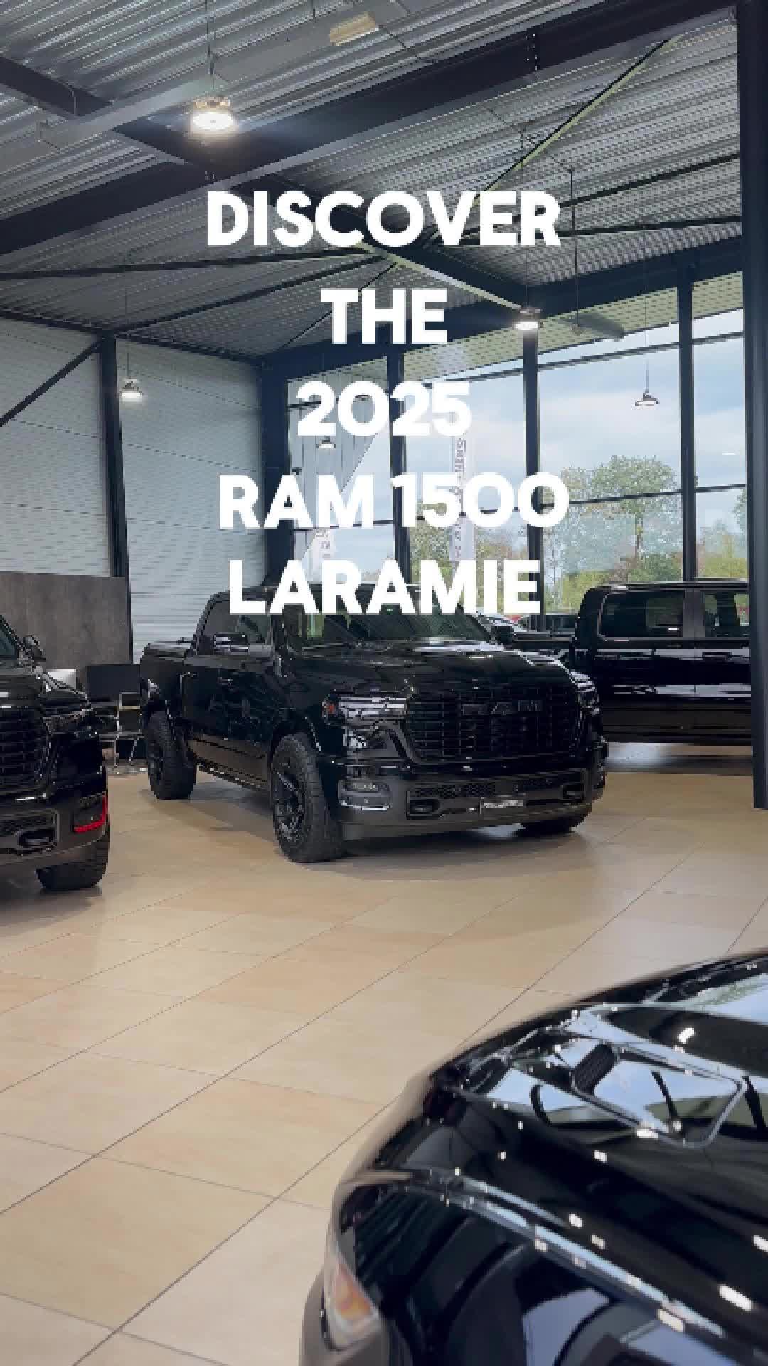 Meet the new 2025 Ram Laramie Sport | Sami Auto’s (@samiautos.nl)