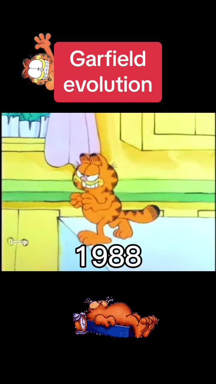 #CapCut Garfield evolution #evolution | Daniel Grundy (@danielgr3872)