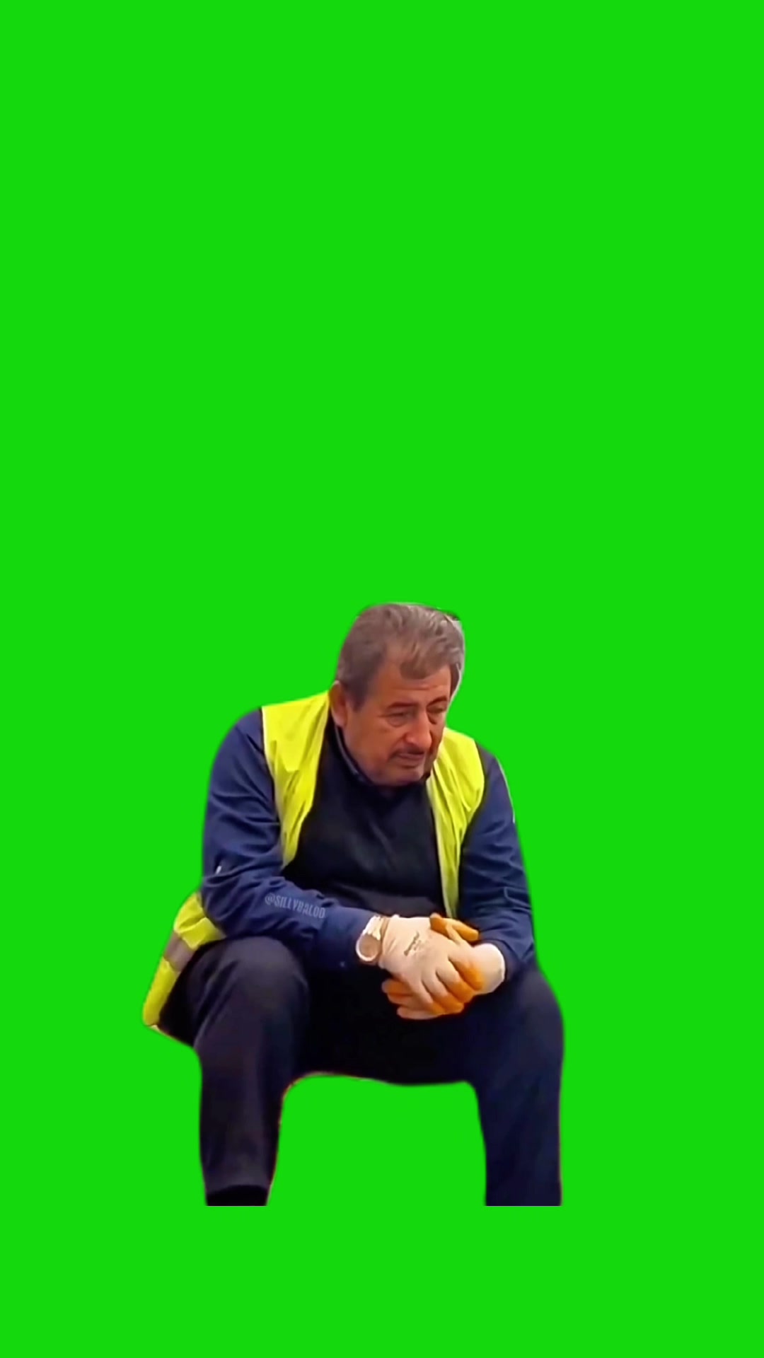 Sitting Alone meme green screen capcut | Viral Green Screen Hub ...
