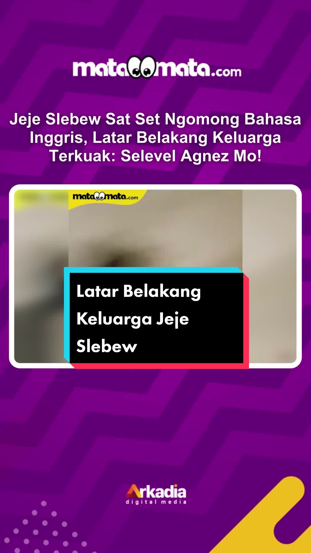 Dalam sebuah konten Jeje Slebew | matamatadotcom (@matamatadotcom)