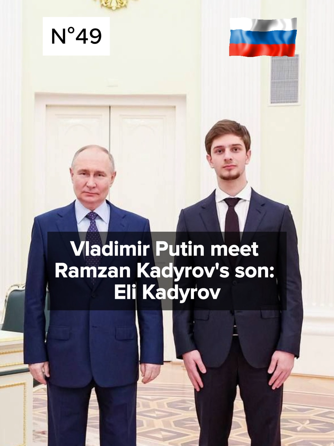 Vladimir Putin - meet Ramzan Kadyrov: | alpha.valor (@alpha.valor)