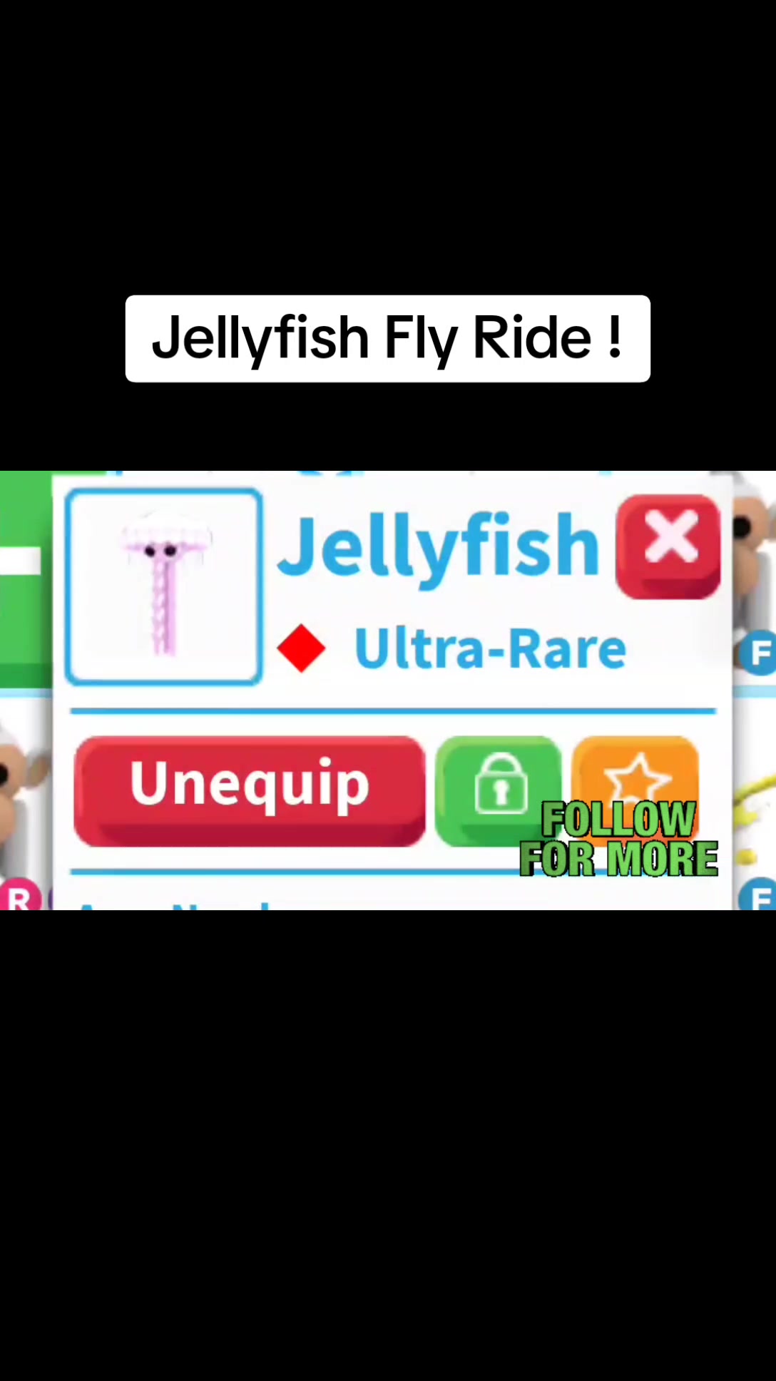 Making Jellyfish Fly Ride in Adopt Me | Paparolyat (@thatrobloxfamyoutube)