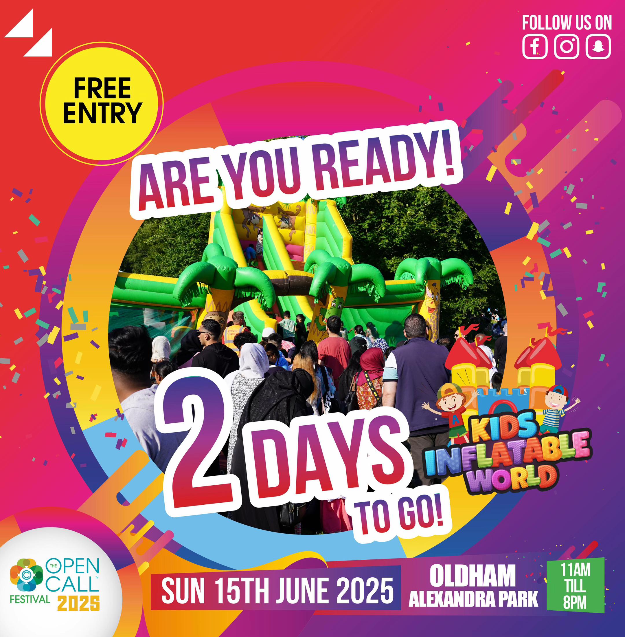 The Open Call Festival 2025 is back 🎉 | The Open Call Festival ...
