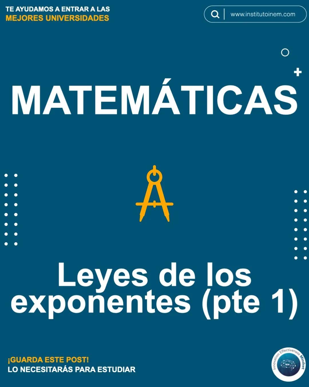📌 ¿Necesitas aprender las leyes de los | Instituto INEM (@institutoinem)