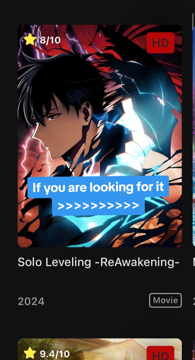 How to watch solo leveling ReAwakening | AOT GOAT 🐐 (@your_fault_2)