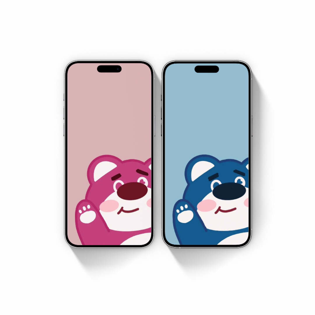 matching wallpaper lock unlock | ELF wall (@howang67)